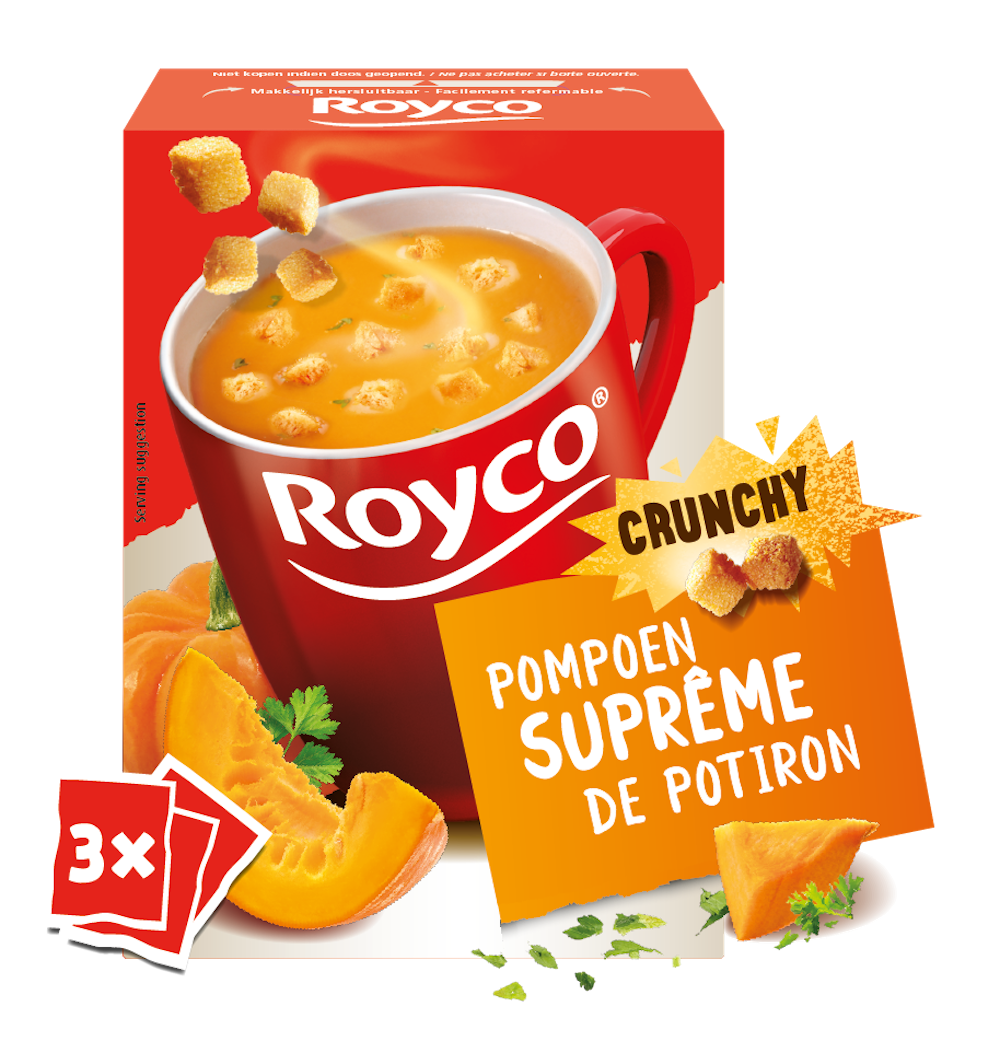 Royco Crunchy Suprême de Potiron | Encourageons les pauses.