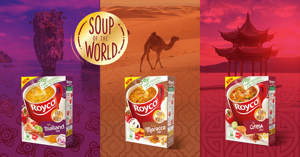 Soup of the world | Royco, want pauze werkt!