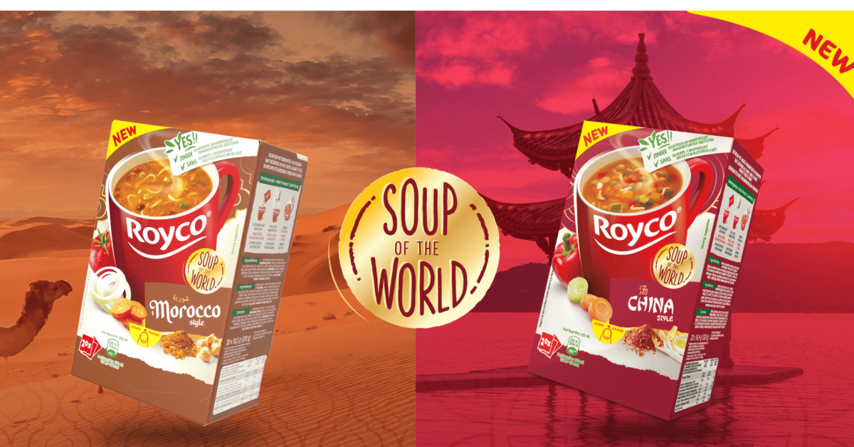 Soup of the world | Royco, want pauze werkt!