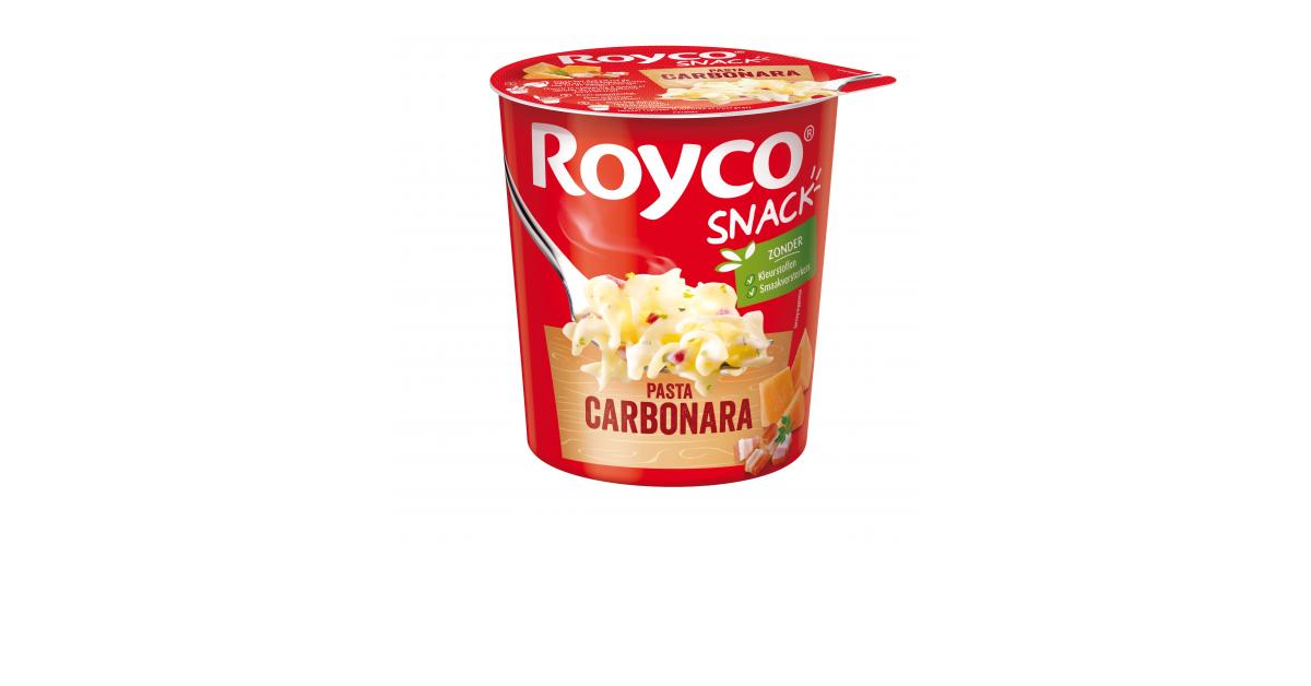 Royco pasta Carbonara | Encourageons les pauses.