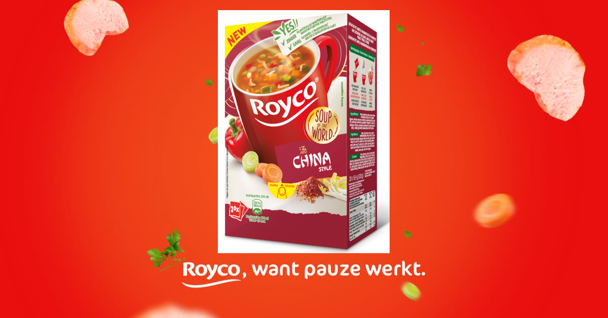 Royco China Style | Encourageons les pauses.